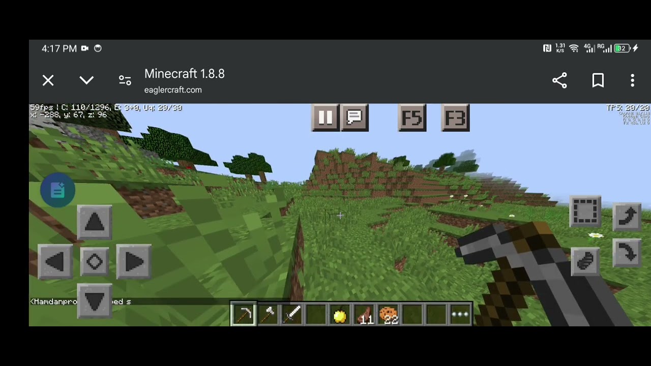 Play Minecraft1. 8.8 - YouTube