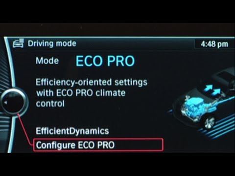 ECO PRO Mode | BMW How-To