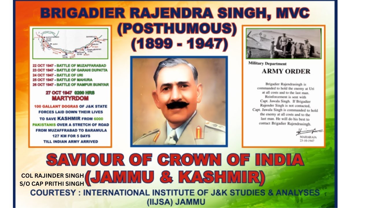 SAVIOUR OF THE CROWN! BRIGADIER RAJINDER SINGH'S SHOCKING STORY! {PART ...