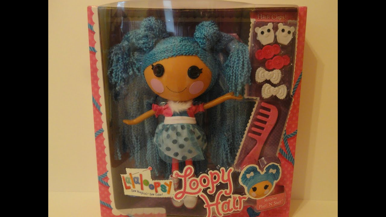 Lalaloopsy - Loopy Hair Mittens Fluff 'N' Stuff Review - YouTube