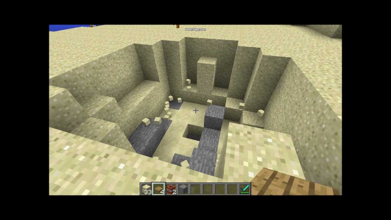 How to make a landmine in minecraft - YouTube