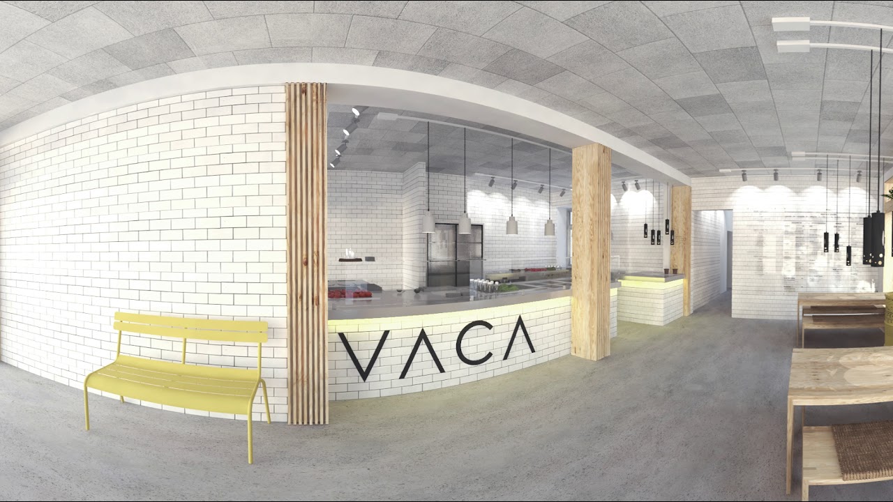 Vaca restaurant 360° panorama (1 of 2) - YouTube