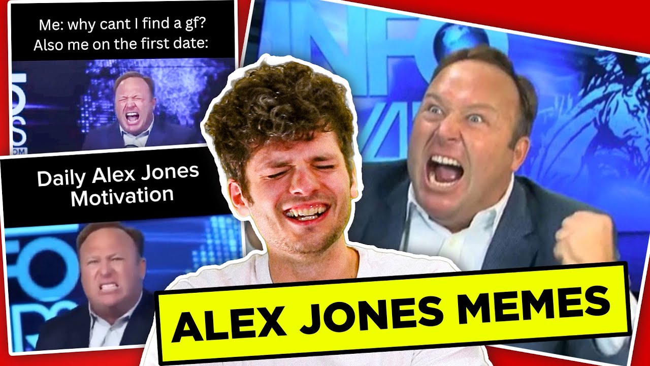 ALEX JONES GETS MEMED INTO OBLIVION - YouTube