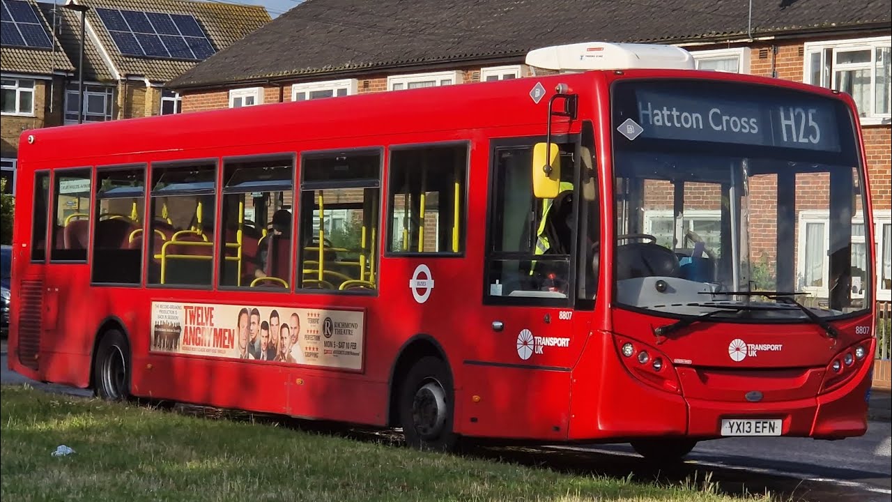 *Turbo Leak* | Transport UK London 8807 YX13EFN Bus Route H25 | ADL ...