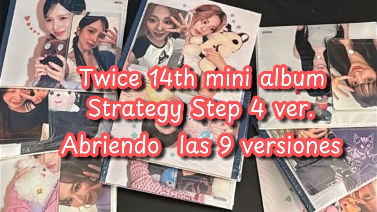 Twice 14th mini álbum Strategy Step 4 ver. ( español) parte 2 - YouTube
