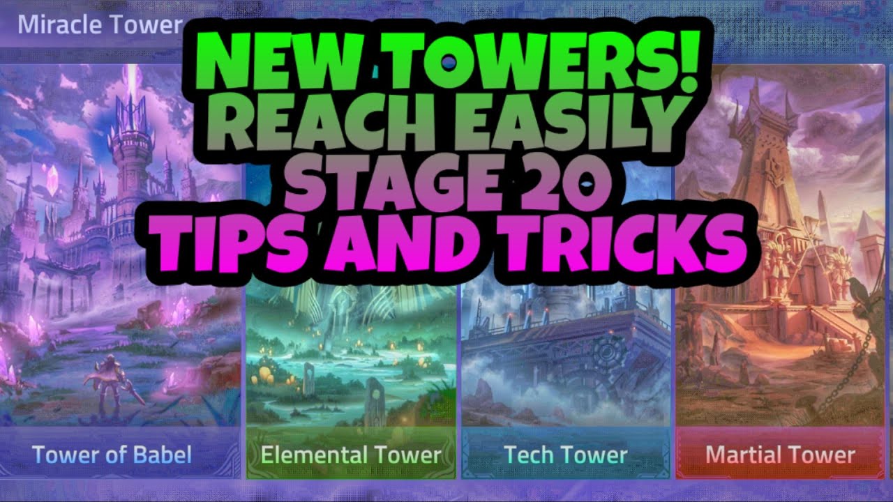 MIRACLE TOWER 11-20 / EASILY REACHED TIPS AND TRICKS! NEW EVENT ...