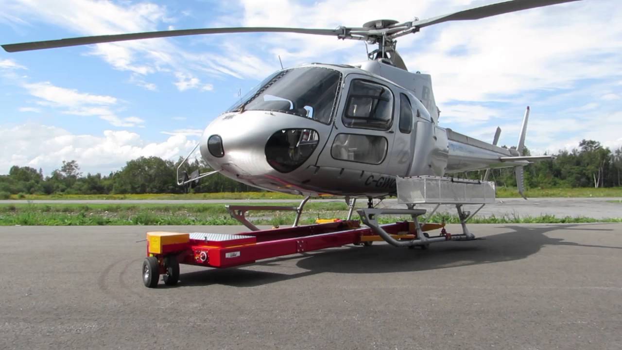 V920 HeliCarrier with AS350 (Remote Controlled Dolly) by Helitowcart ...