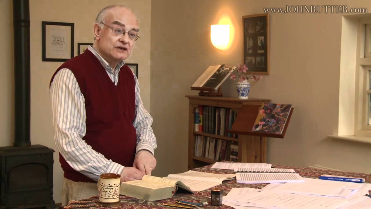 John Rutter on the 'Magnificat': 1 (Magnificat Anima Mea) - YouTube