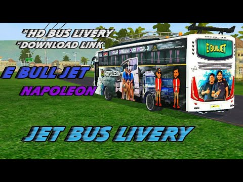EBULLJET BUSSID JET BUS LIVERY | HD QUALITY THIS LIVERY | DOWNLOAD FREE ...