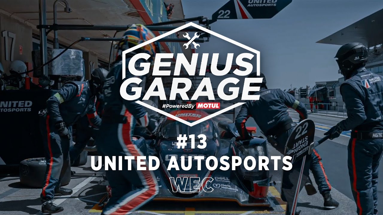 WEC United Autosports GENIUS GARAGE #13 - From car prep to champagne ...