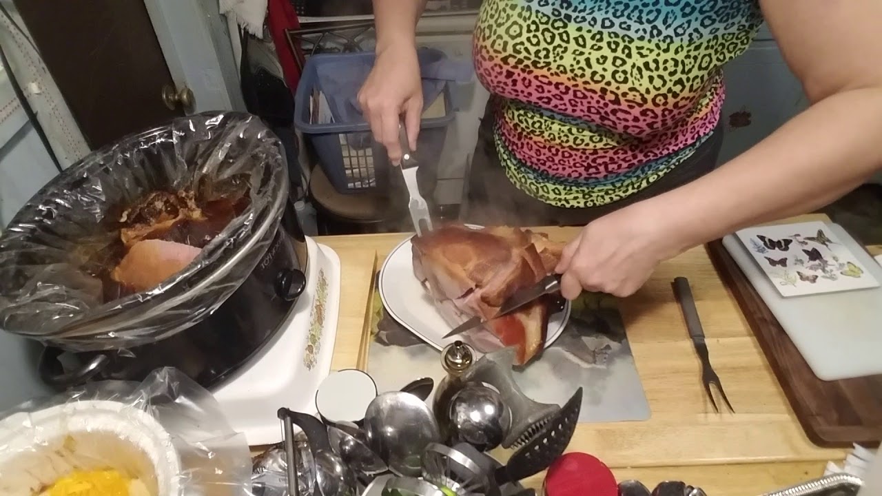 Easter Dinner: Ham & Scallop Potatoes #2 - YouTube