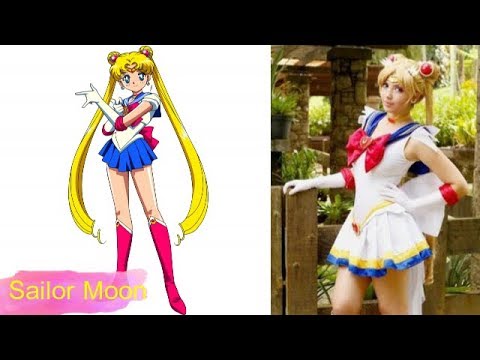 Sailor Moon Characters In Reallife - YouTube