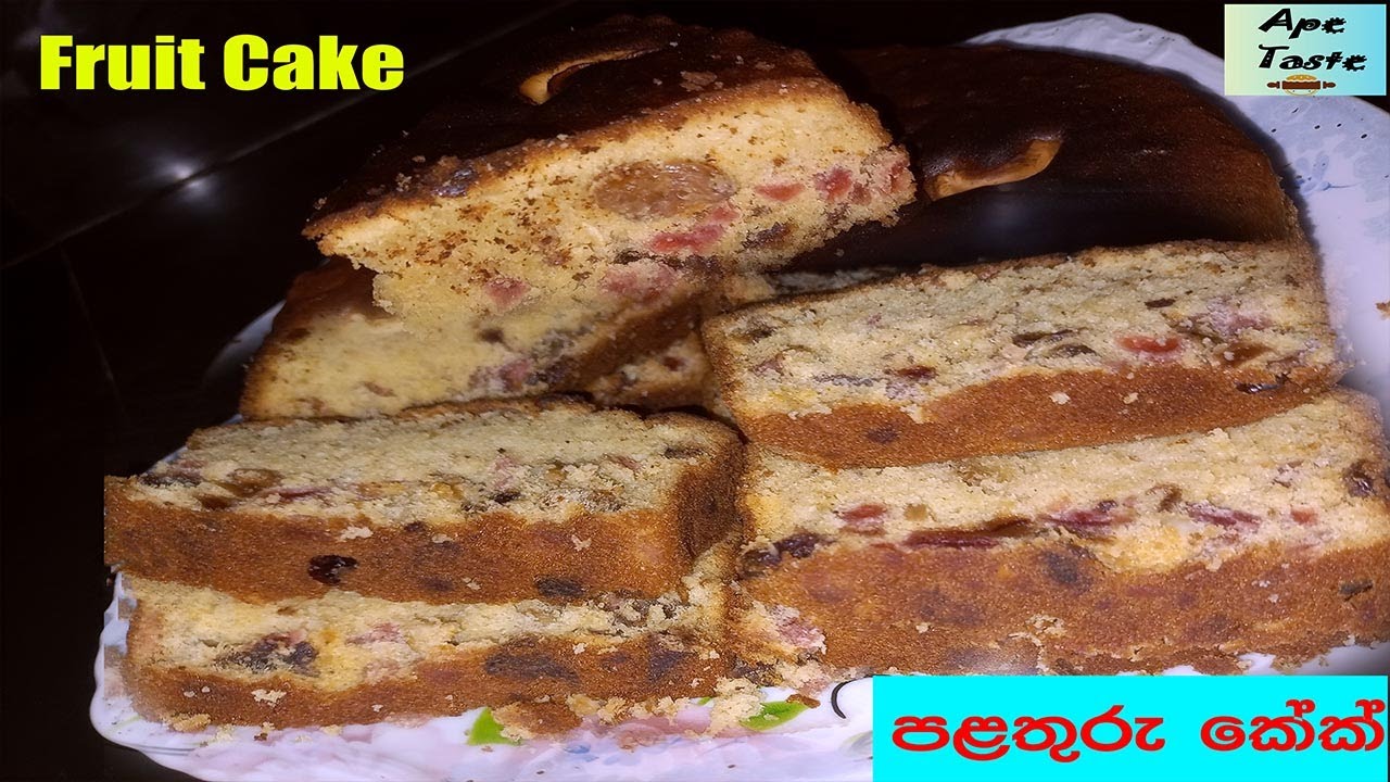 Tea Time එකට පළතුරු කේක් හදමු Ape Taste Youtube