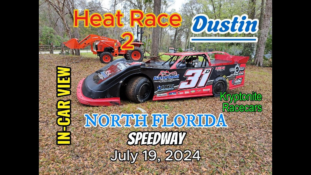 602 Late Model HEAT Race IN-CAR video July 19,2024 - YouTube