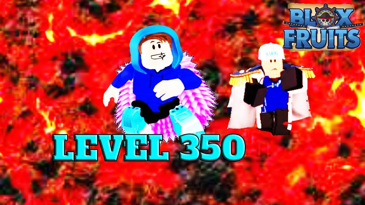 CONSEGUI LEVEL 350 NO BLOX FRUITS!! - YouTube