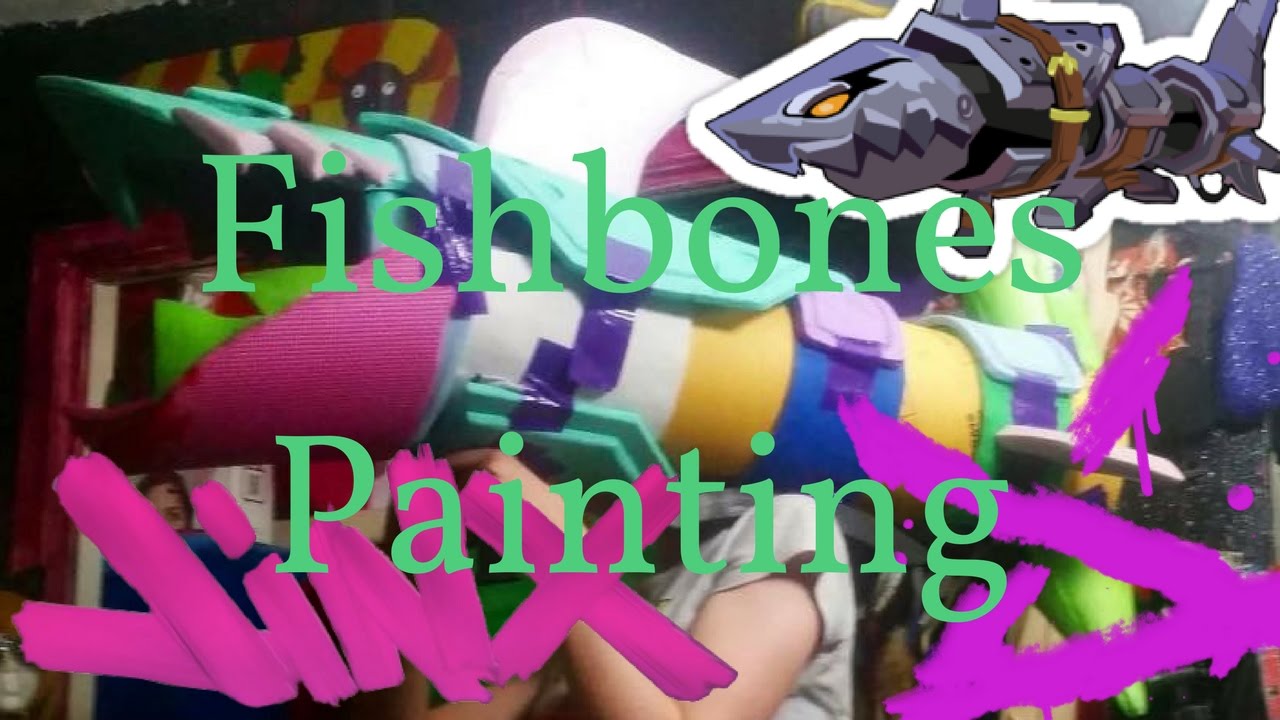 JINX Fishbones Part 3 - Painting - YouTube
