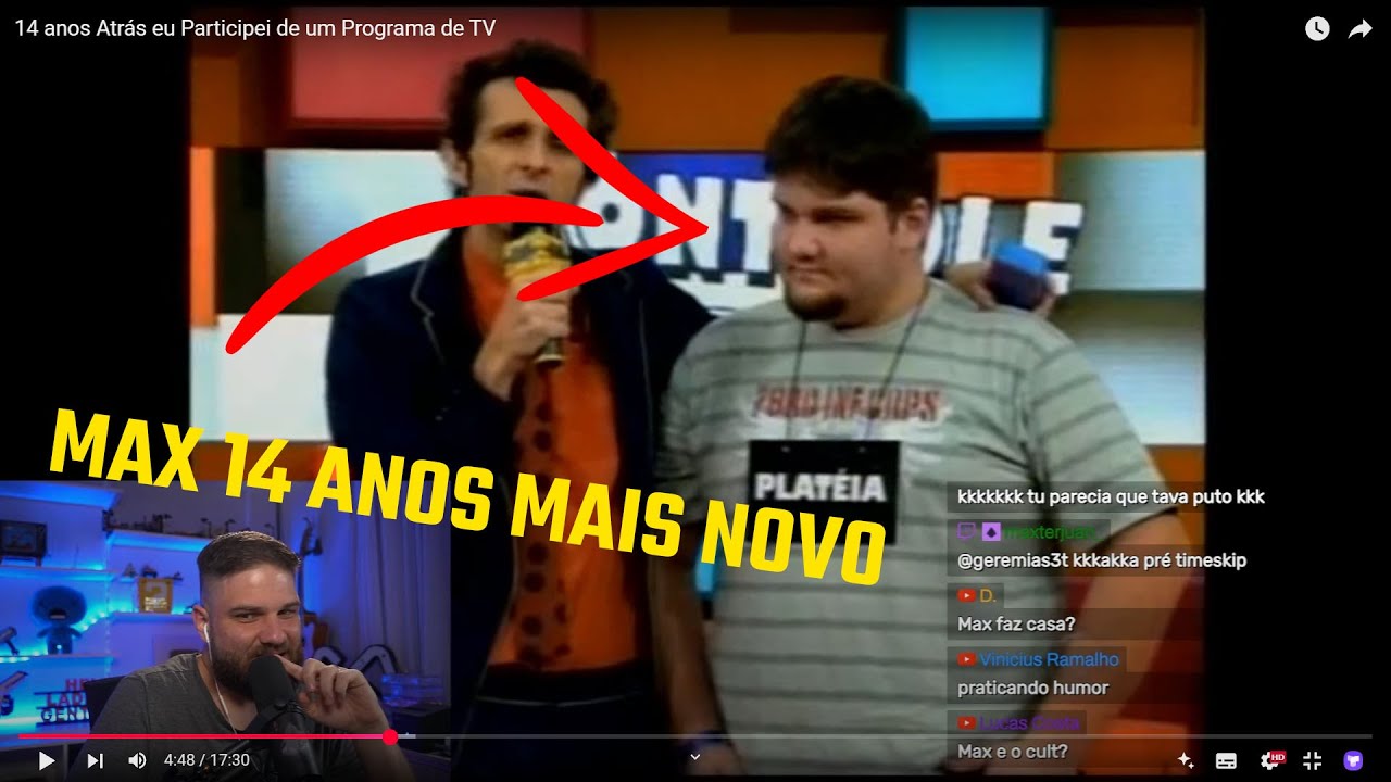 14 anos Atrás eu Participei de um Programa de TV - YouTube
