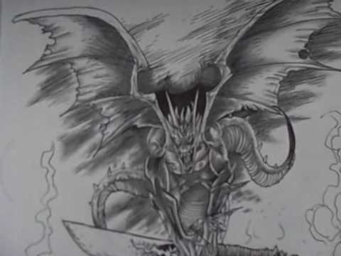 Hell Demon Drawing Concept - YouTube