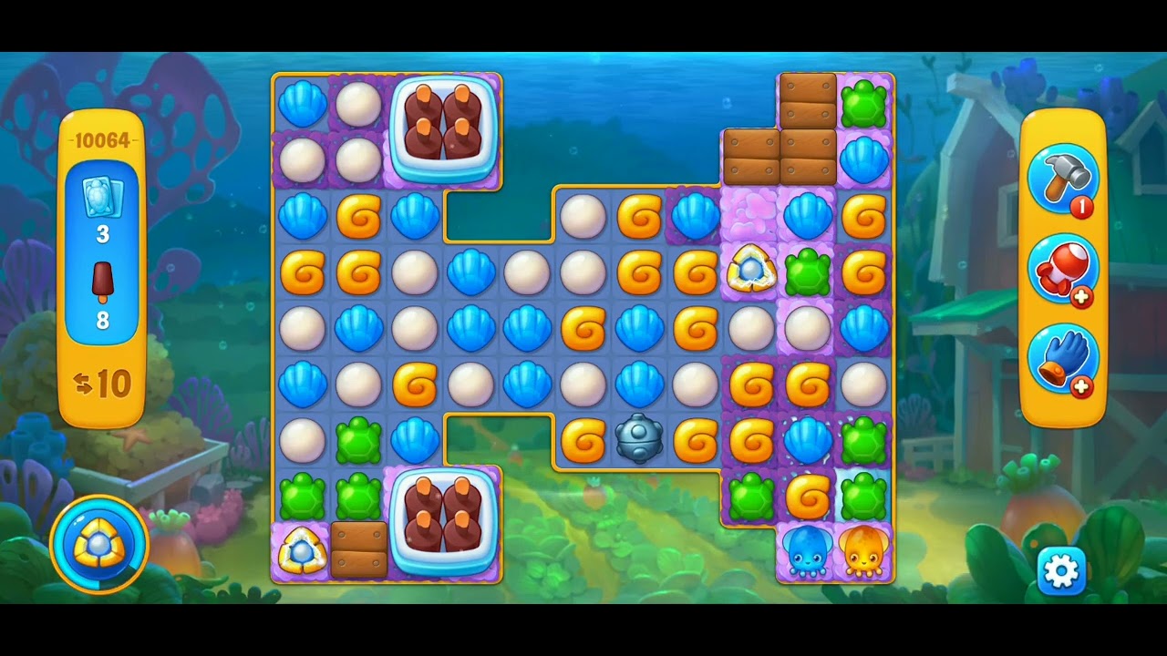 Fishdom/Gameplay/Levels(10064) - YouTube