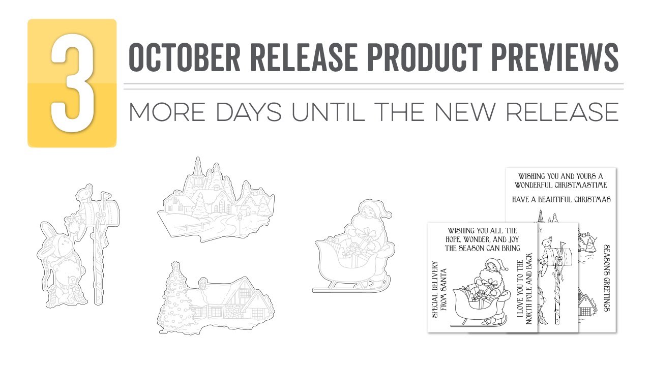 MFT October Release Product Previews | 3 More Days Until the New Release! - YouTube