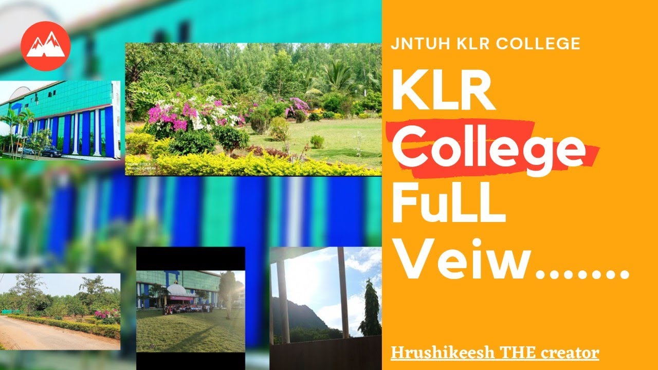 KLR college in palwancha full view - YouTube
