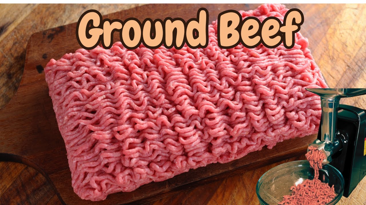 Fresh Ground Beef at Home! Trying My New Aobosi Meat Grinder! - YouTube