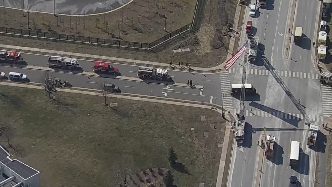 Fallen firefighter Trevor Brown honored in procession after deadly ...