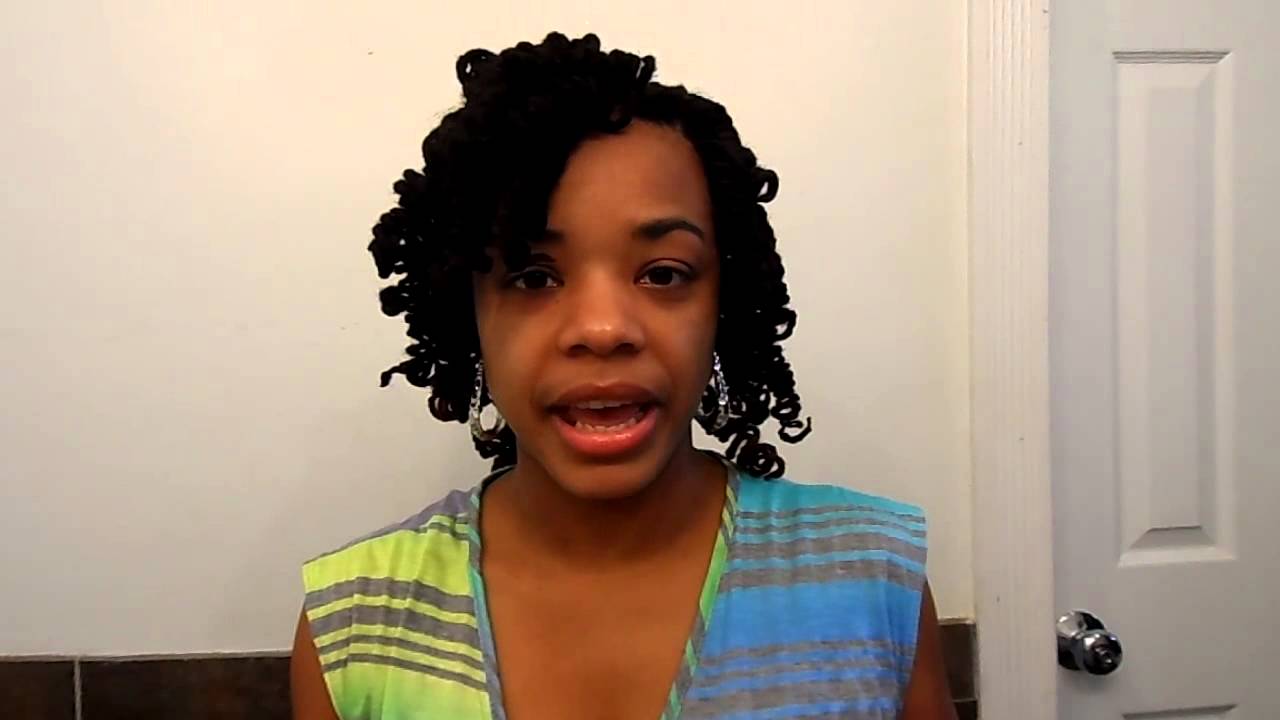 Sponge Roller Curl on Locs results - YouTube