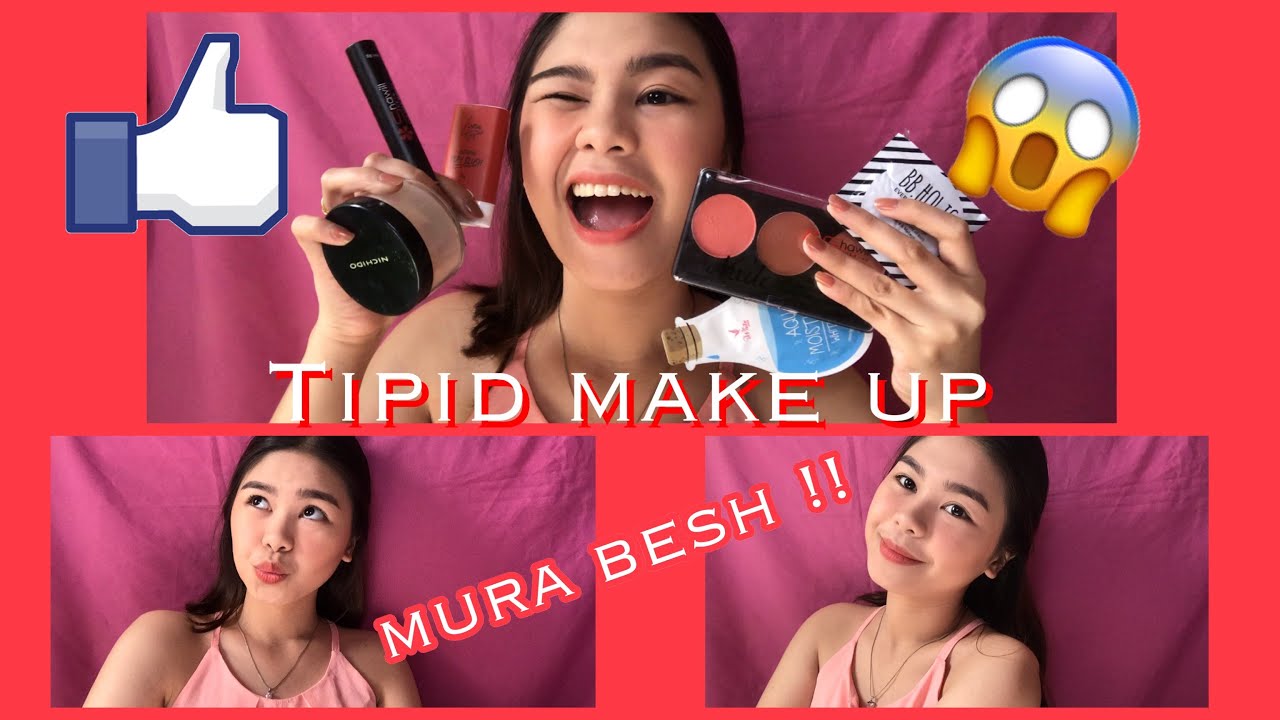 TIPID MAKE UP (Na mukhang di tinipid) 🧟‍♀️ | Micca Ramos - YouTube