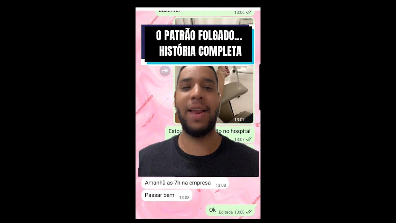 O PATRÃO FOLGADO - HISTÓRIA COMPLETA - YouTube