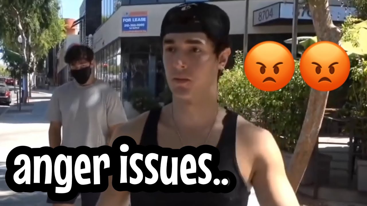 Bryce Hall GETTING ANGRY for 1 minute straight - YouTube