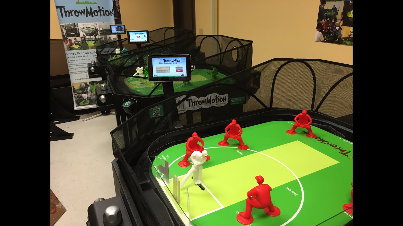 ThrowMotion Live Action Cricket NDTV ByteMe - YouTube