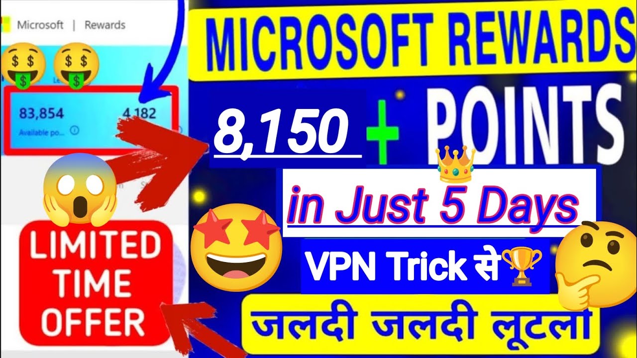 Earn 5000 Points Daily on Microsoft Rewards | Find Out How with the Top ...