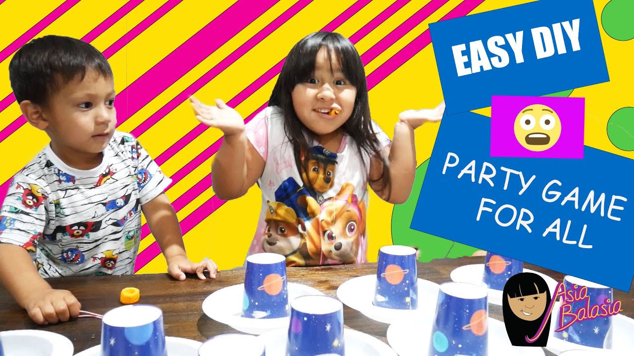 EASY, FUN AND CHEAP DIY PARTY GAME FOR ALL THE FAMILY, Asia plays Food ...