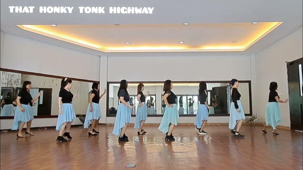 That Honky Tonk Highway - Line Dance, Choreo by Maggie Shipley (USA), Demo by Albatross Monday ...
