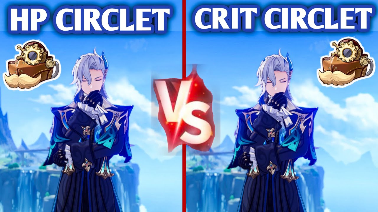 HP Circlet VS CRIT Circlet ?? Which one is Best Build for Neuvillette ...