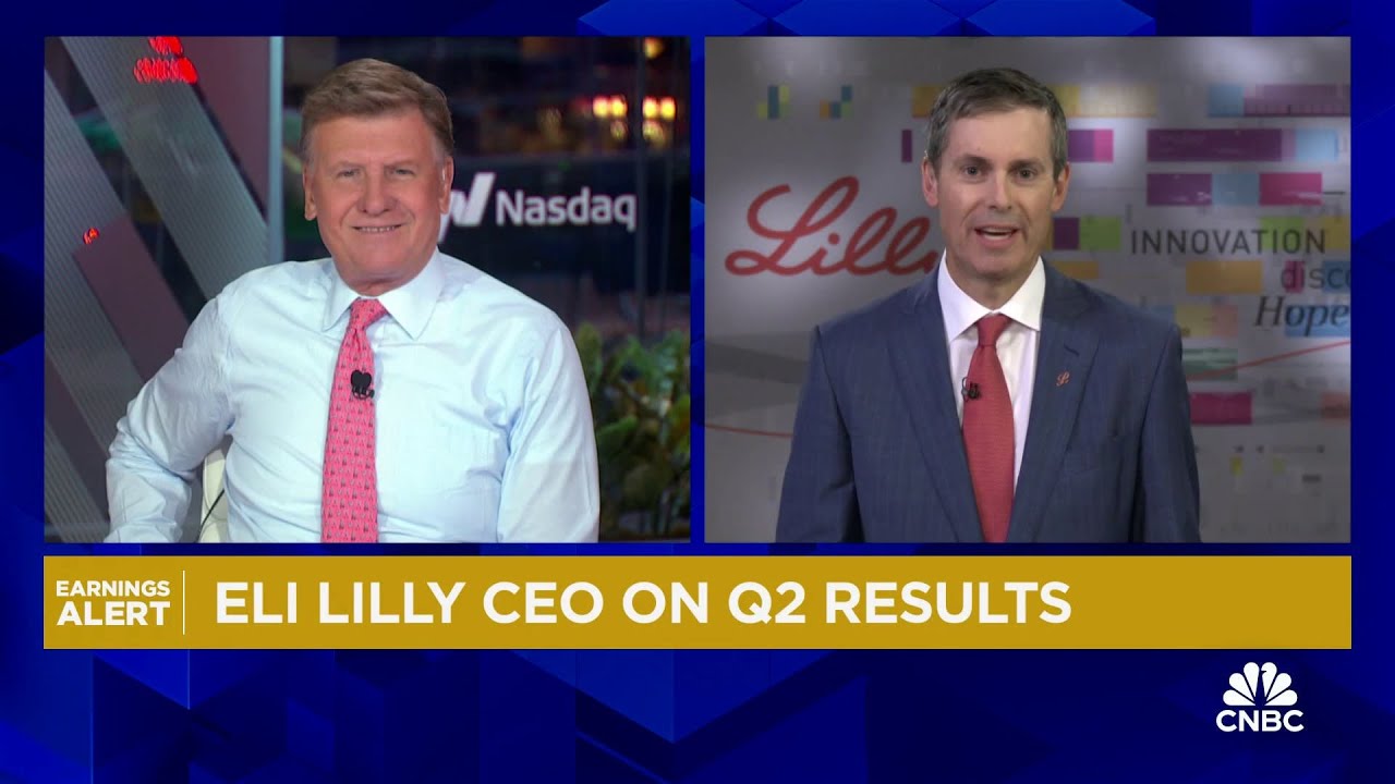 Eli Lilly CEO David Ricks on Q2 results: Seeing unbelievable demand for ...