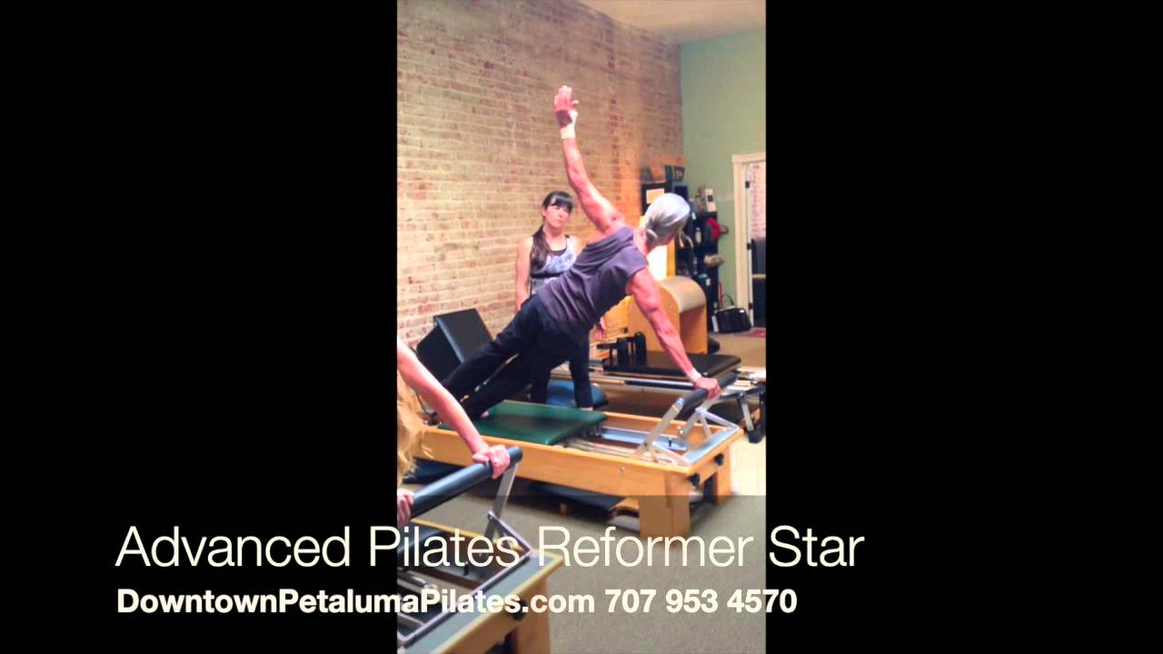 Advanced Pilates Reformer Star - YouTube