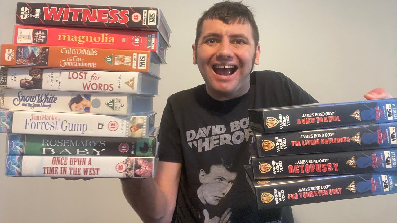 Another Instalment Into My VHS Revamp Collection Adventure 😀🍿📺📼🎸🎶 - YouTube