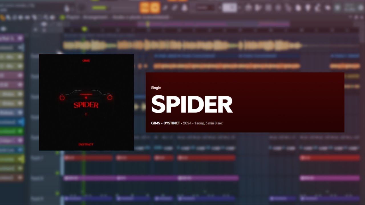GIMS & DYSTINCT - SPIDER [ FL Studio Remake + FLP ] - YouTube