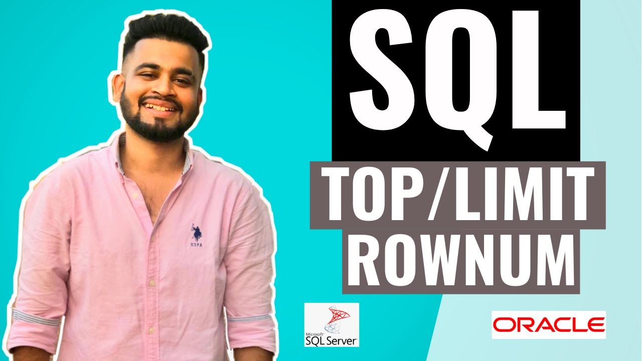 Sql Top Limitrownum Clause Sql Tutorial For Beginners Youtube 6567