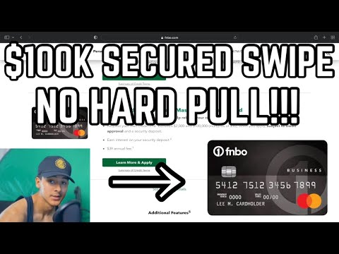 $100K FNBO Business Secured Swipe!!! (No Hard Pull) - YouTube