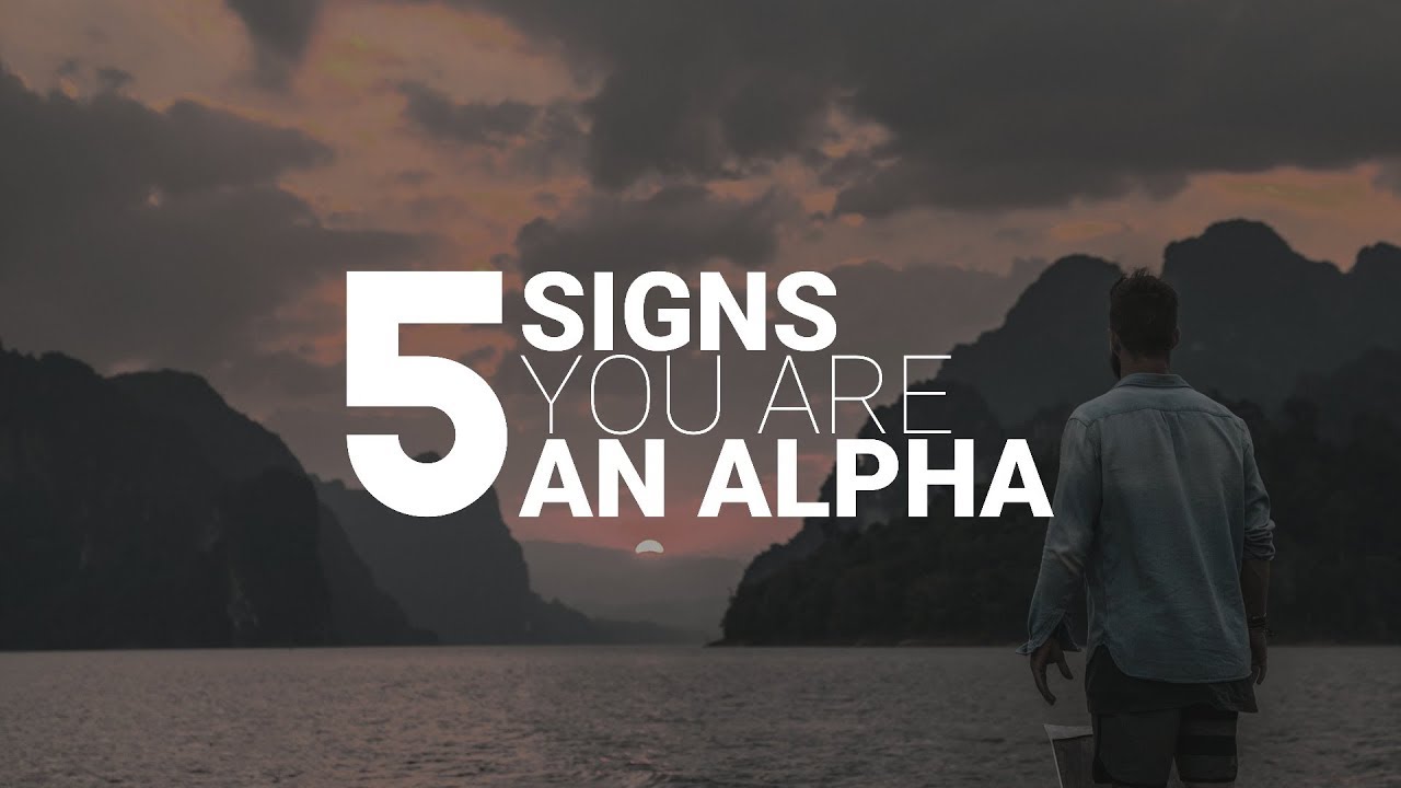 5 Signs of an ALPHA MALE | Alpha Development - YouTube