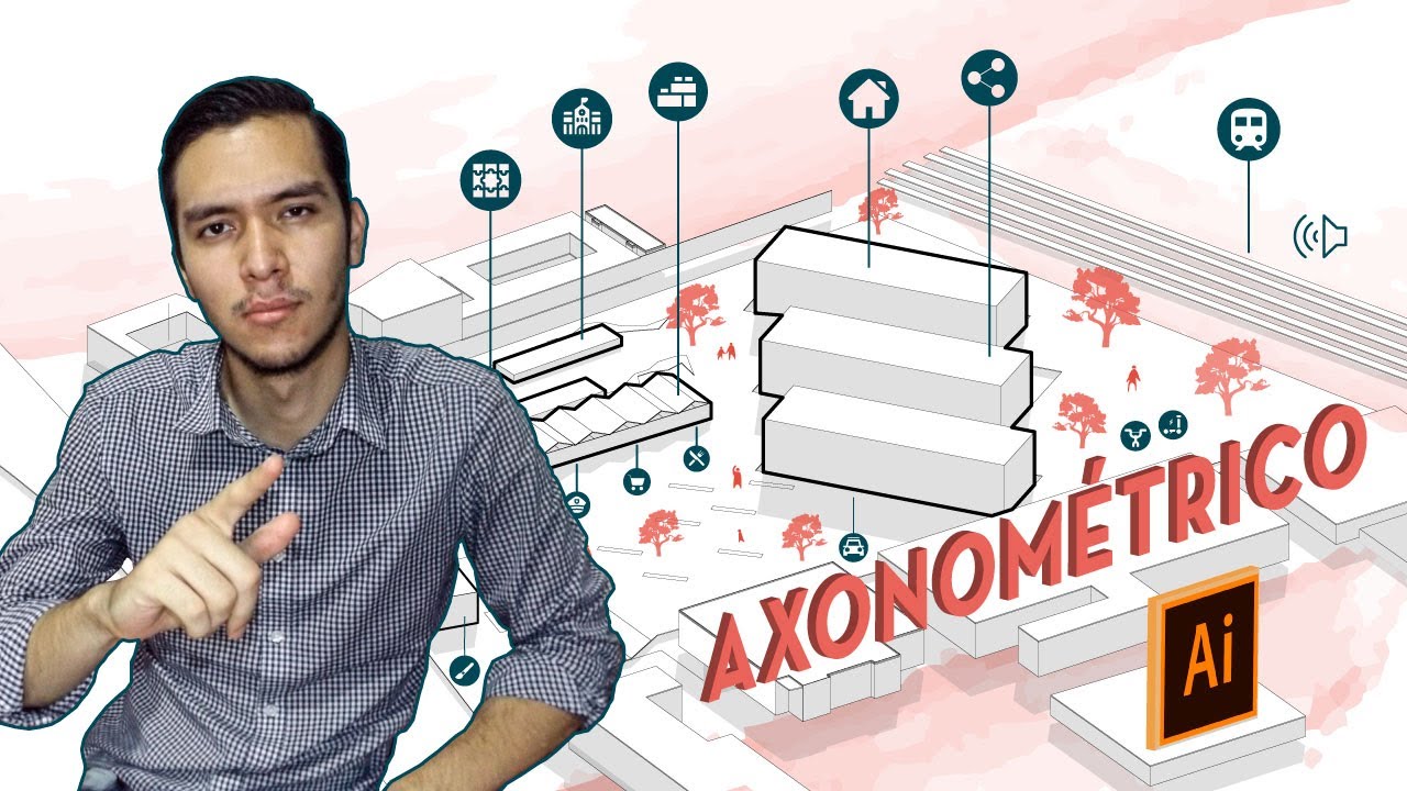 ¿COMO hacer DIAGRAMA Explicativo? | ILLUSTRATOR para Arquitectos - YouTube