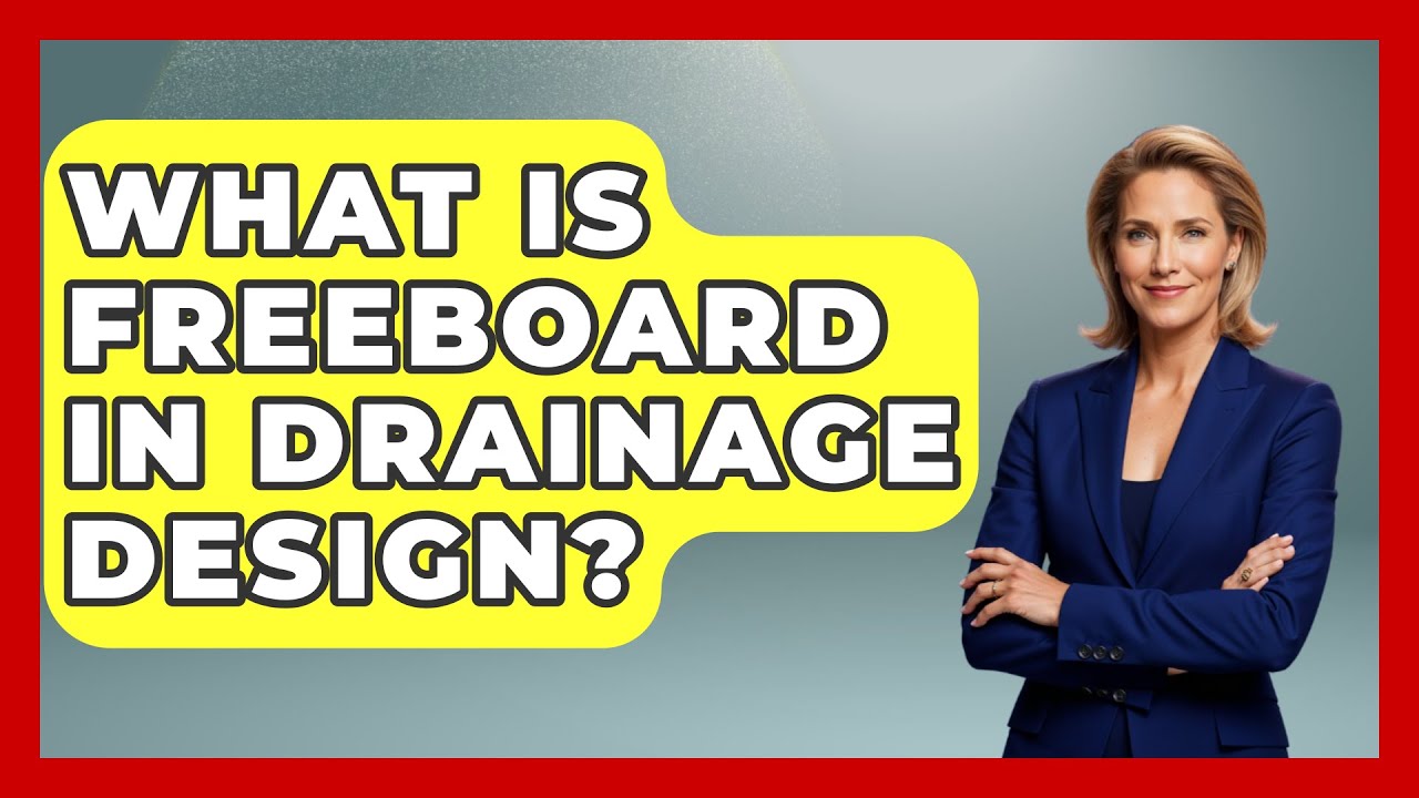 What Is Freeboard In Drainage Design? - Civil Engineering Explained - YouTube