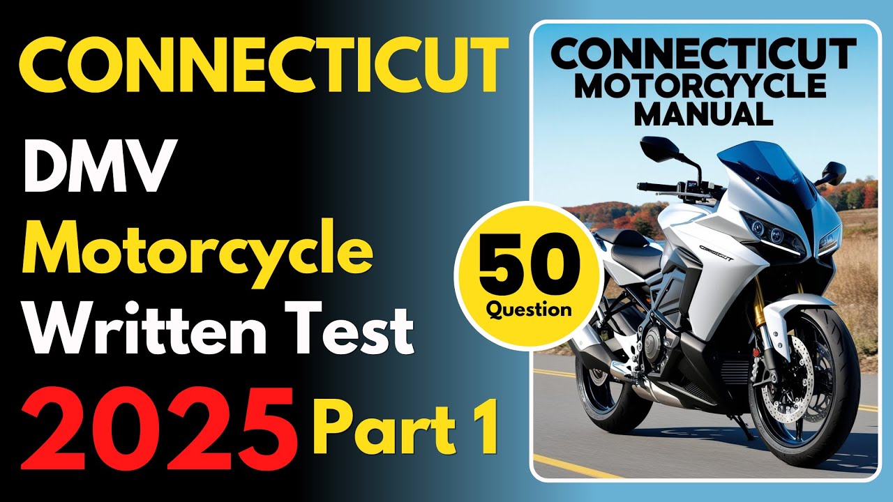 Connecticut Motorcycle Written Practice Test | Part 1 | DNV Motorcycle ...