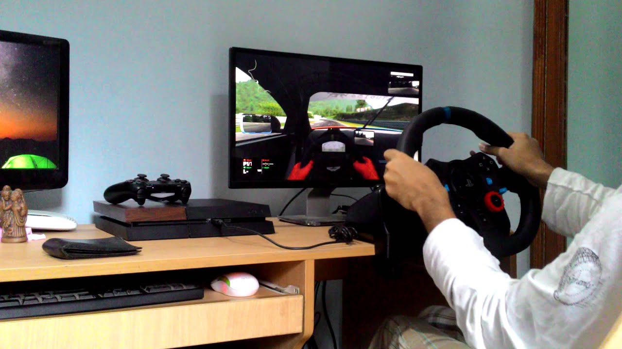 Project CARS with Logitech G29 Driving Force - YouTube