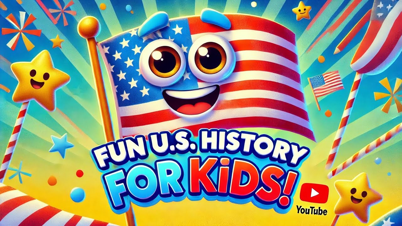 Frankie the Flag Teaches U.S. History — Fun for Kids! - YouTube