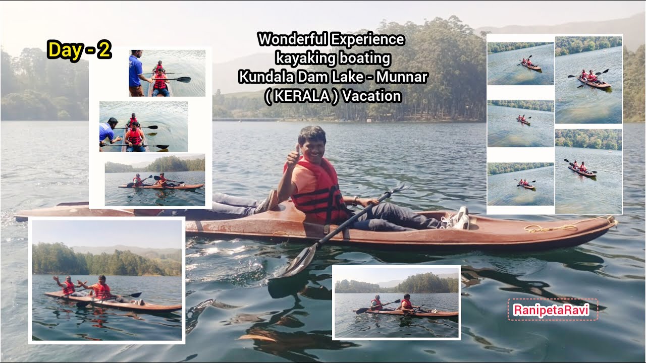 Wonderful Experience 🥳🎉kayaking boating🚣🚣Kundala Dam Lake - Munnar ...