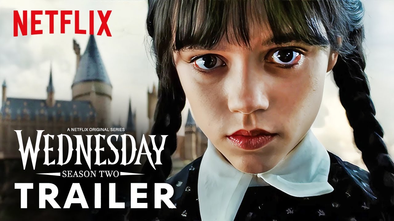Wednesday Addams in Harry Potter - Film Concept - YouTube